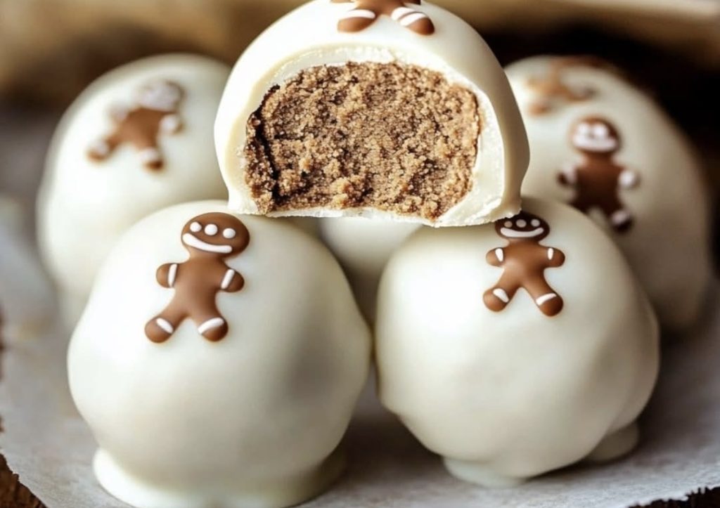 Gingerbread Oreo Truffles – yummy