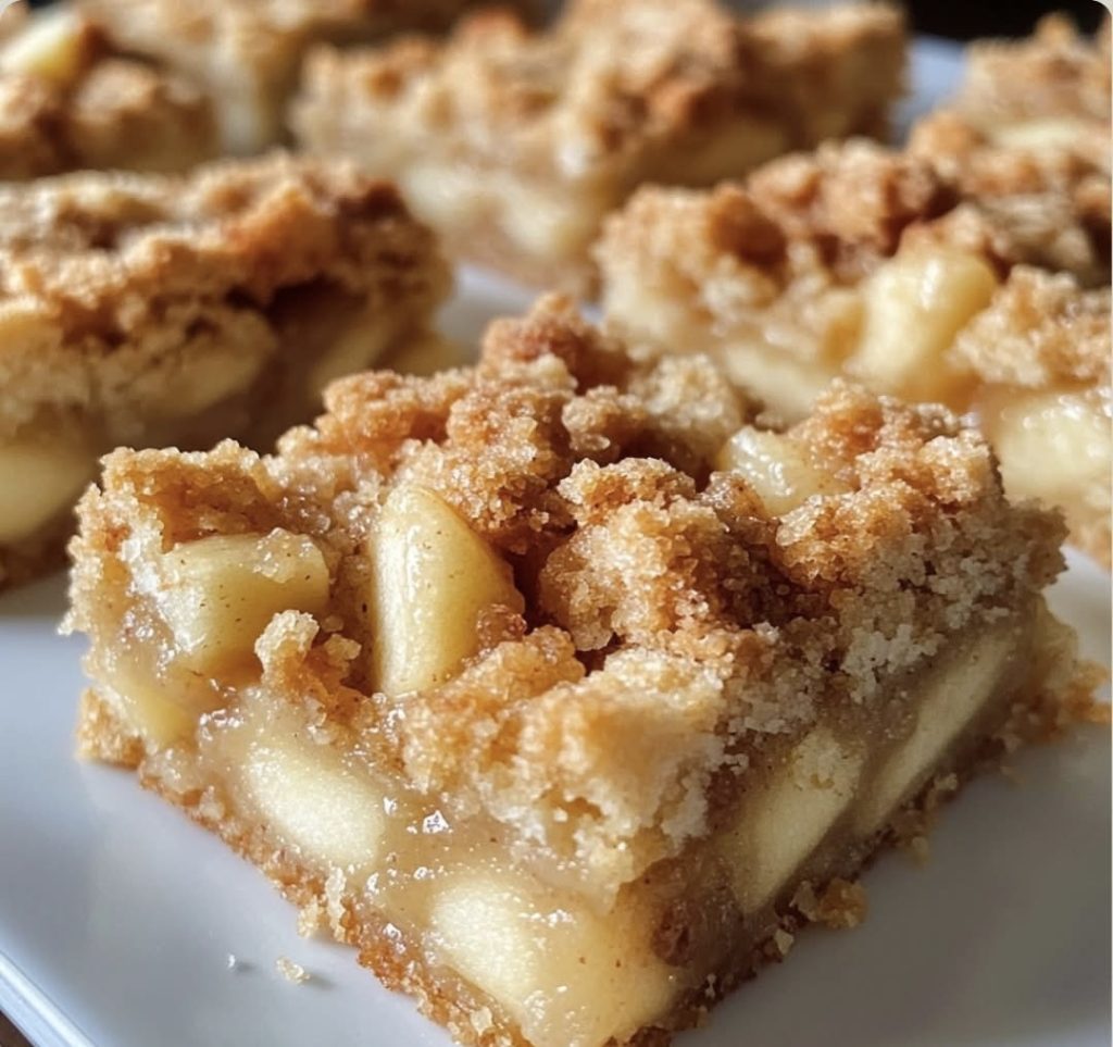 Apple Crumble Shortbread Bars – yummy